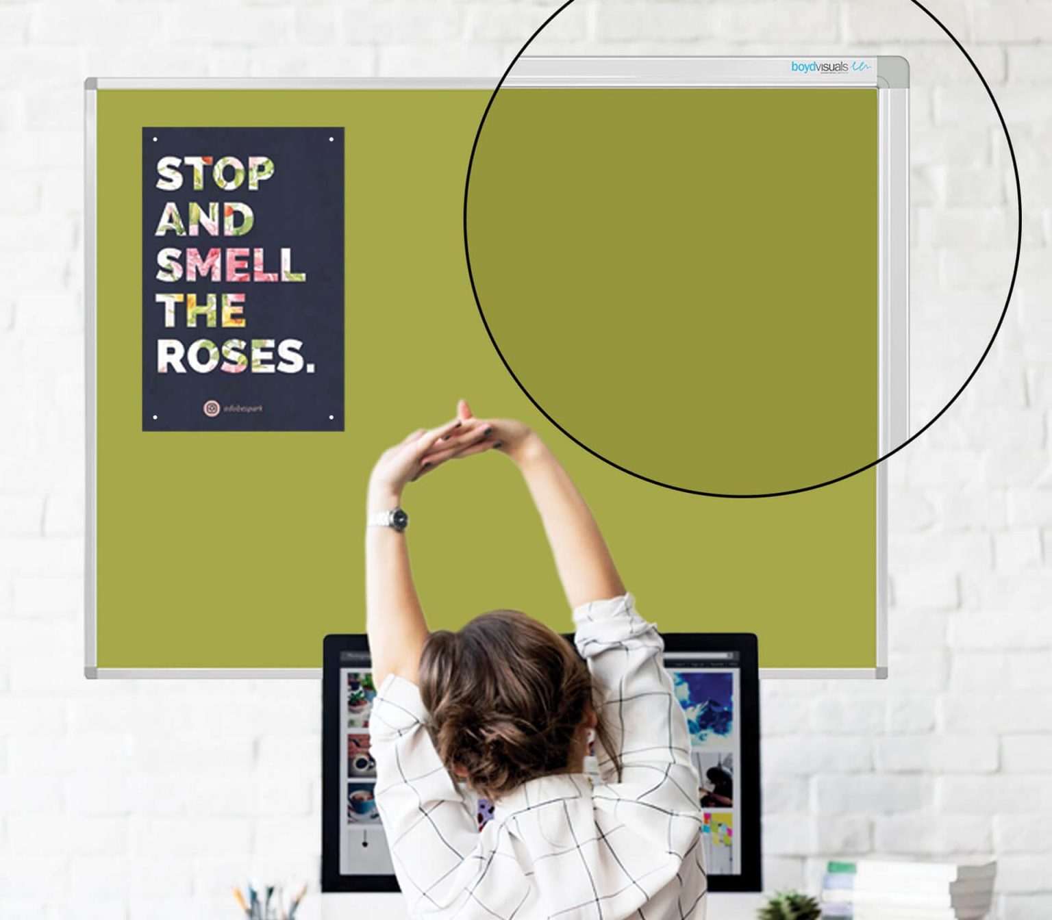 Custom Framed Pinboards - Boyd Workspaces