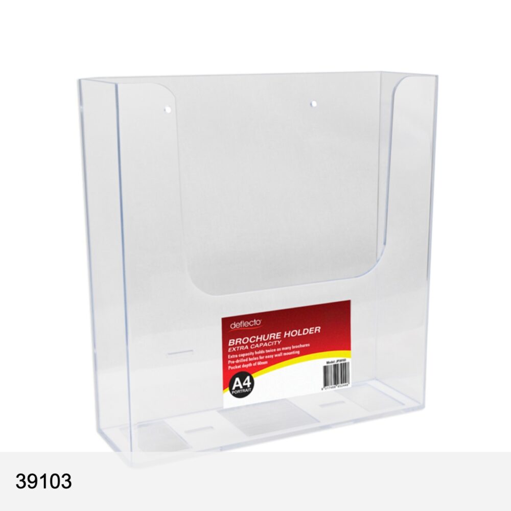Single Tier Extra Capacity Brochure Holder - Boyd Workspaces